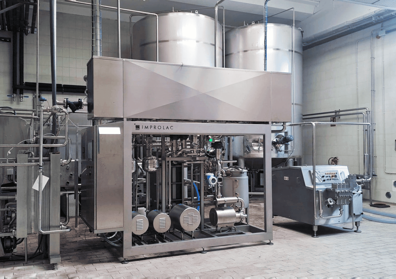 Design of food industrial plants - IMPROLAC